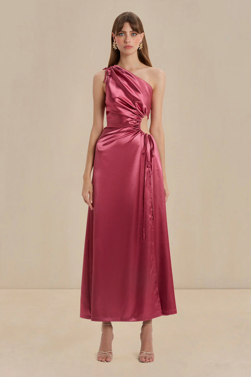 NOUR DRESS AMARANTH – SONYA MODA