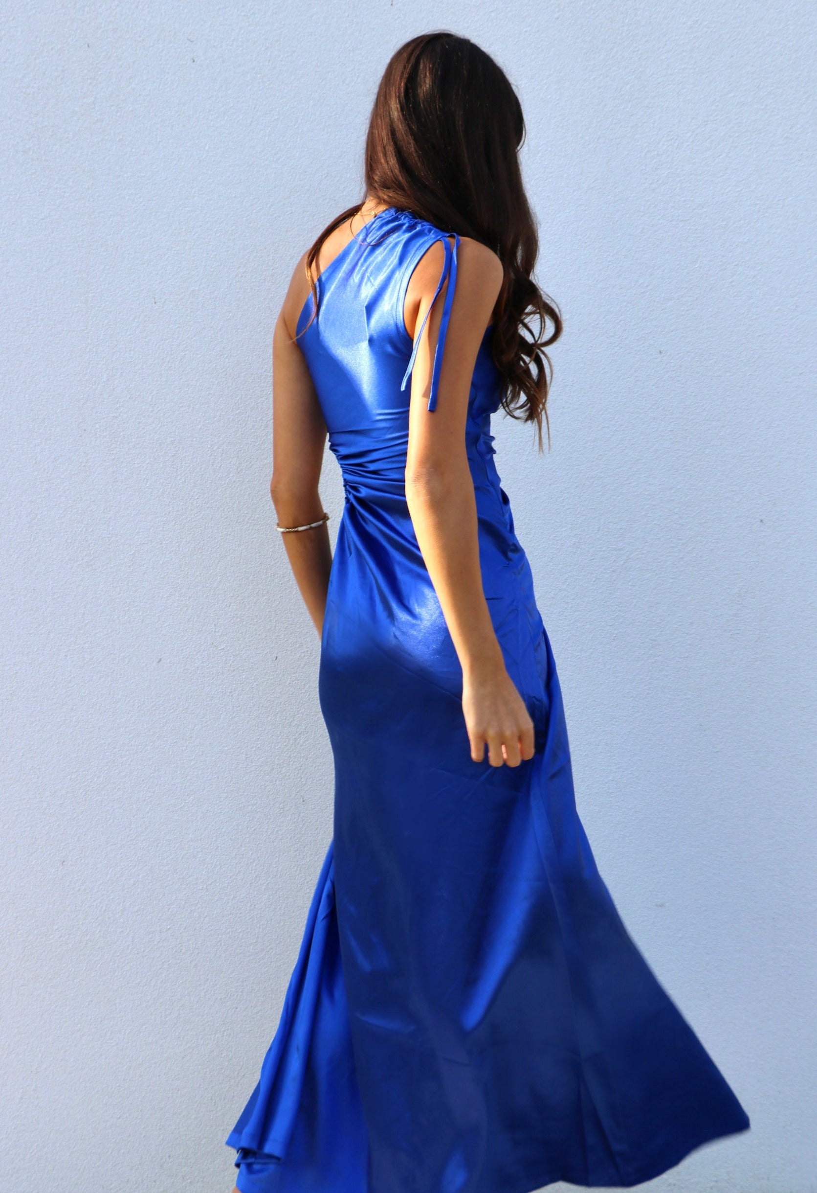 NOUR MOROCCAN BLUE DRESS – SONYA MODA